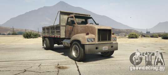GTA 5 Brute Tipper - скриншоты, характеристики и описание грузовика.
