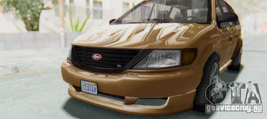 GTA 5 Vapid Minivan для GTA San Andreas