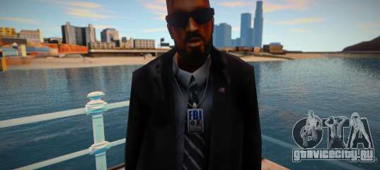 New FBI skin 1 для GTA San Andreas