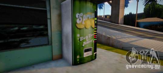 Sprunk Vending Machine SA Style для GTA San Andreas