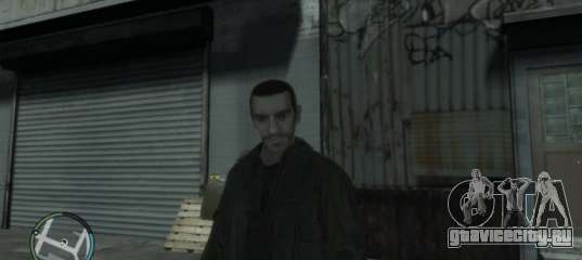Sasha Haircut For Niko для GTA 4