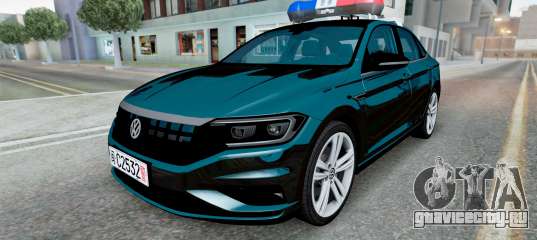 Volkswagen Jetta Police (A7) 2021 для GTA San Andreas
