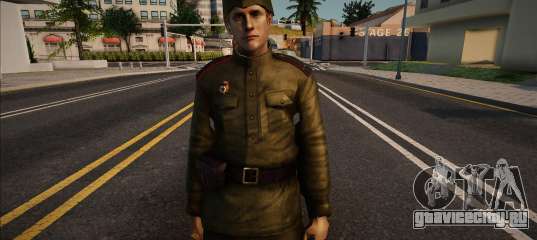 USSR Soldier v7 для GTA San Andreas