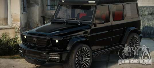 Mercedes-Benz G65 Gronos Mansory Blek для GTA San Andreas