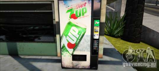 7up 90s - Real Vending Machines для GTA San Andreas
