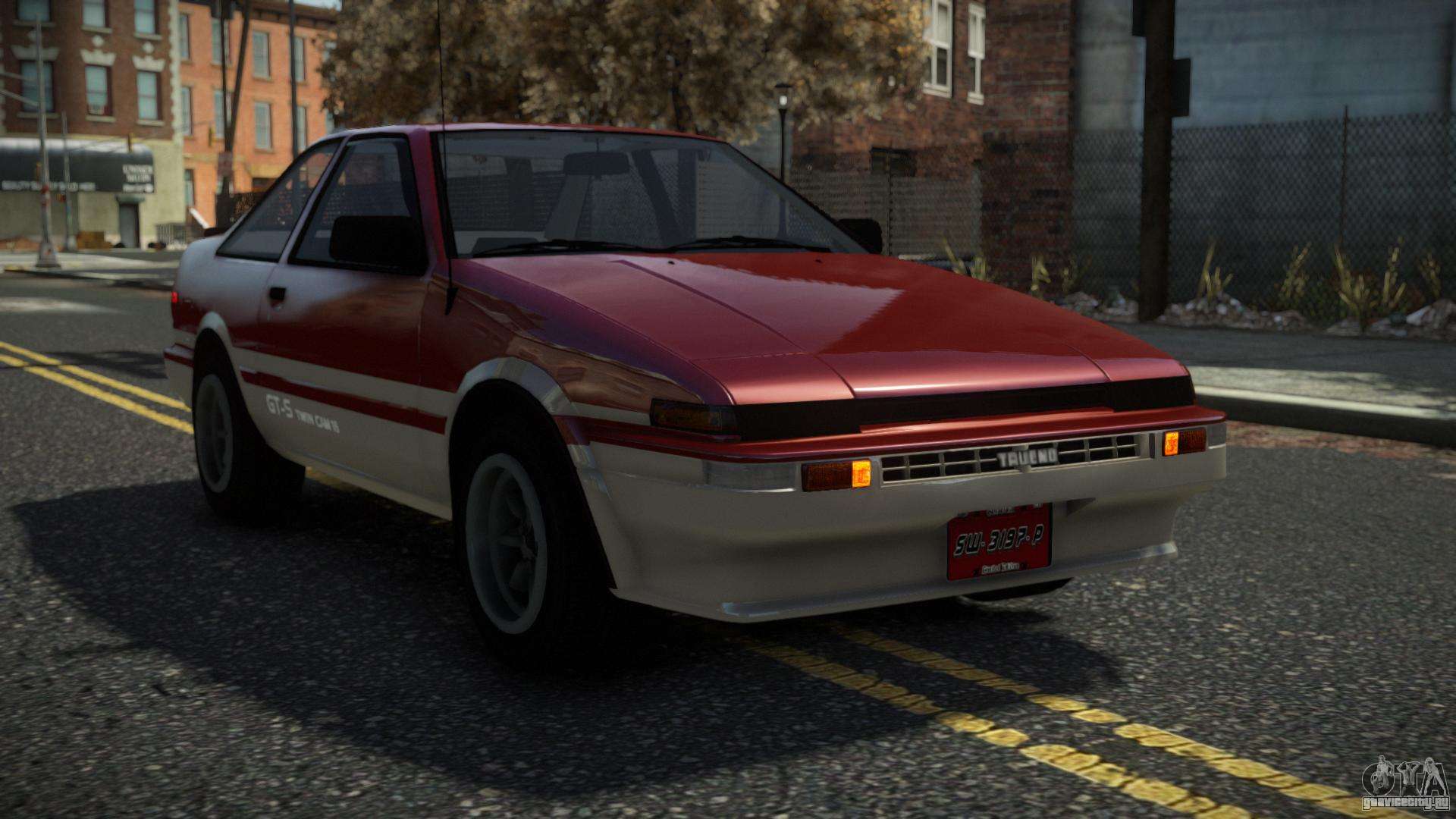Toyota AE86 Kornusa для GTA 4