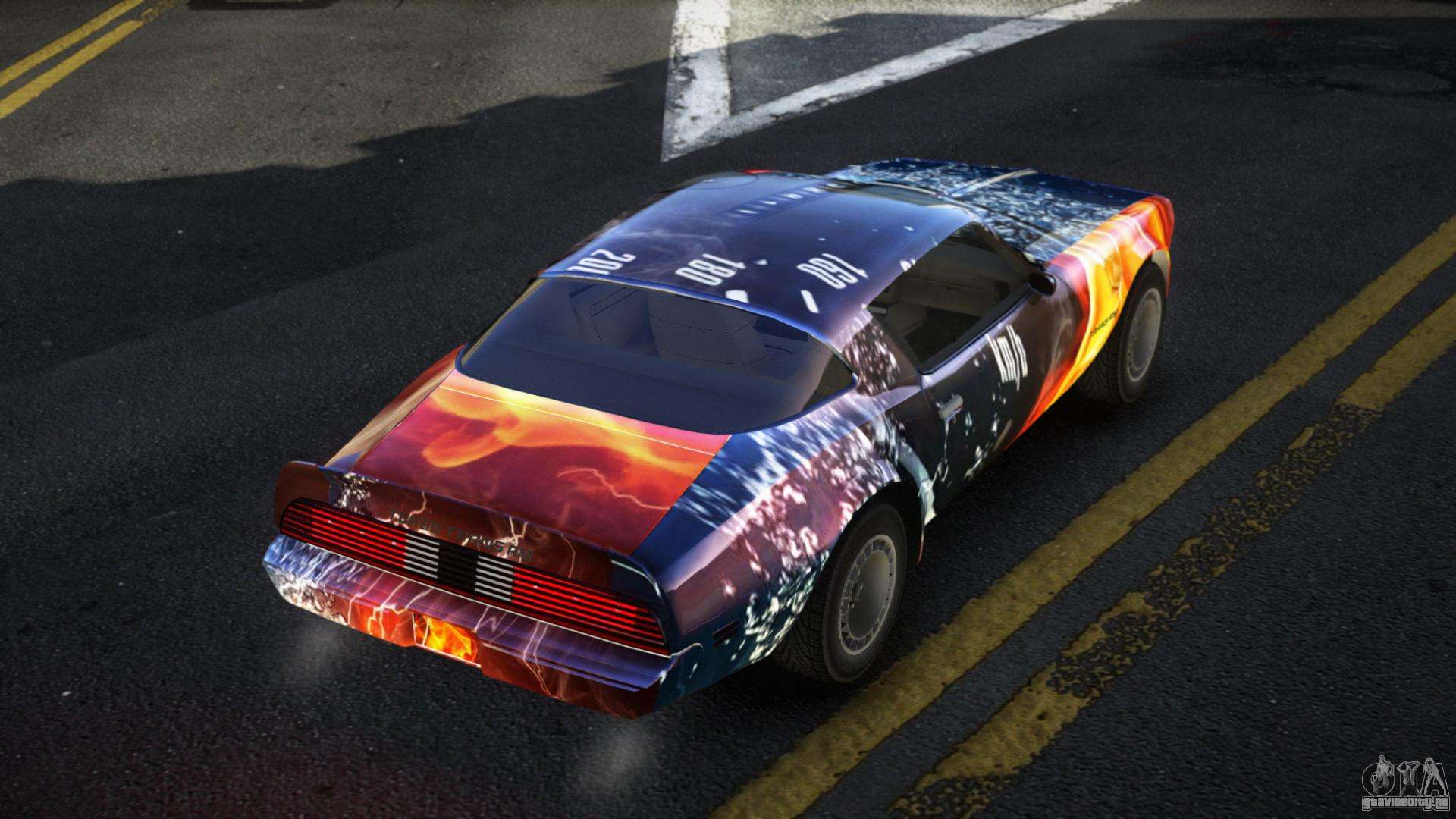 Pontiac Trans AM Exabin S2 для GTA 4