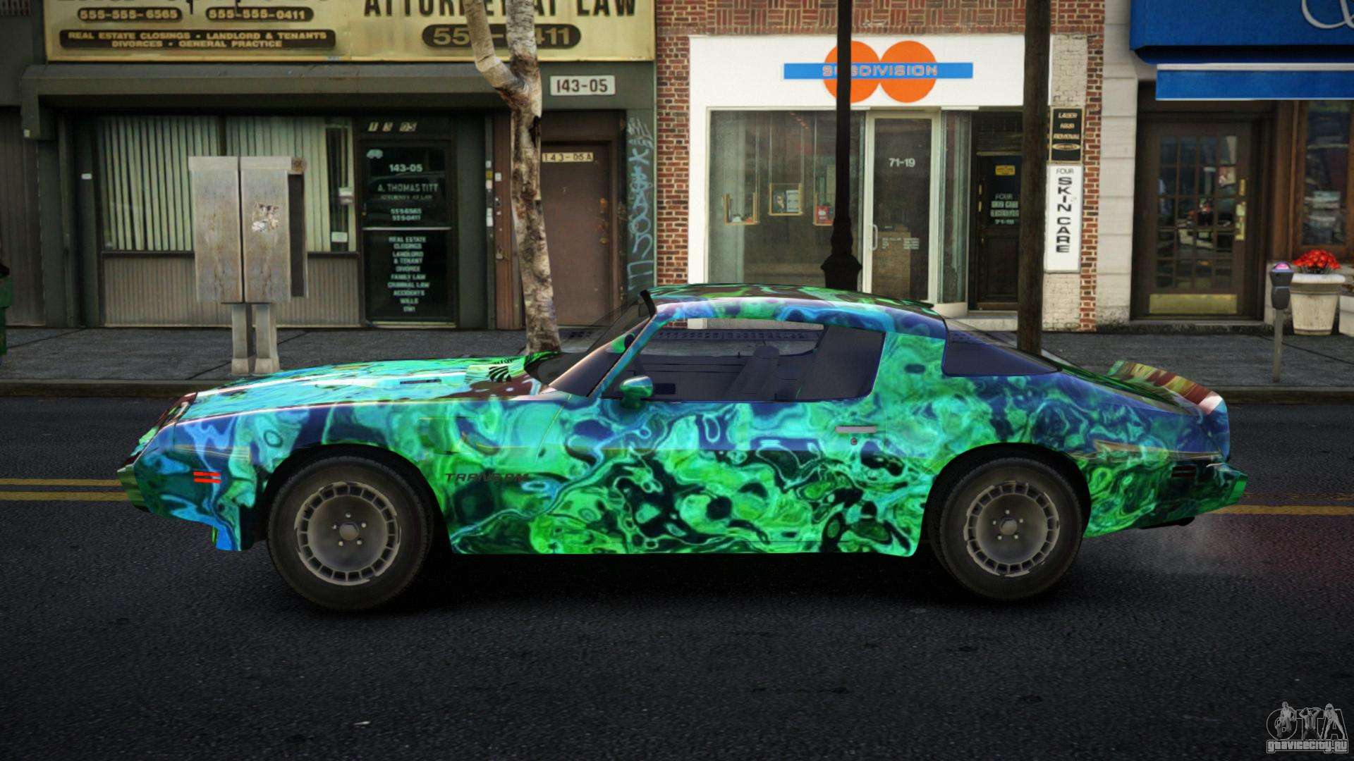 Pontiac Trans AM Exabin S3 для GTA 4