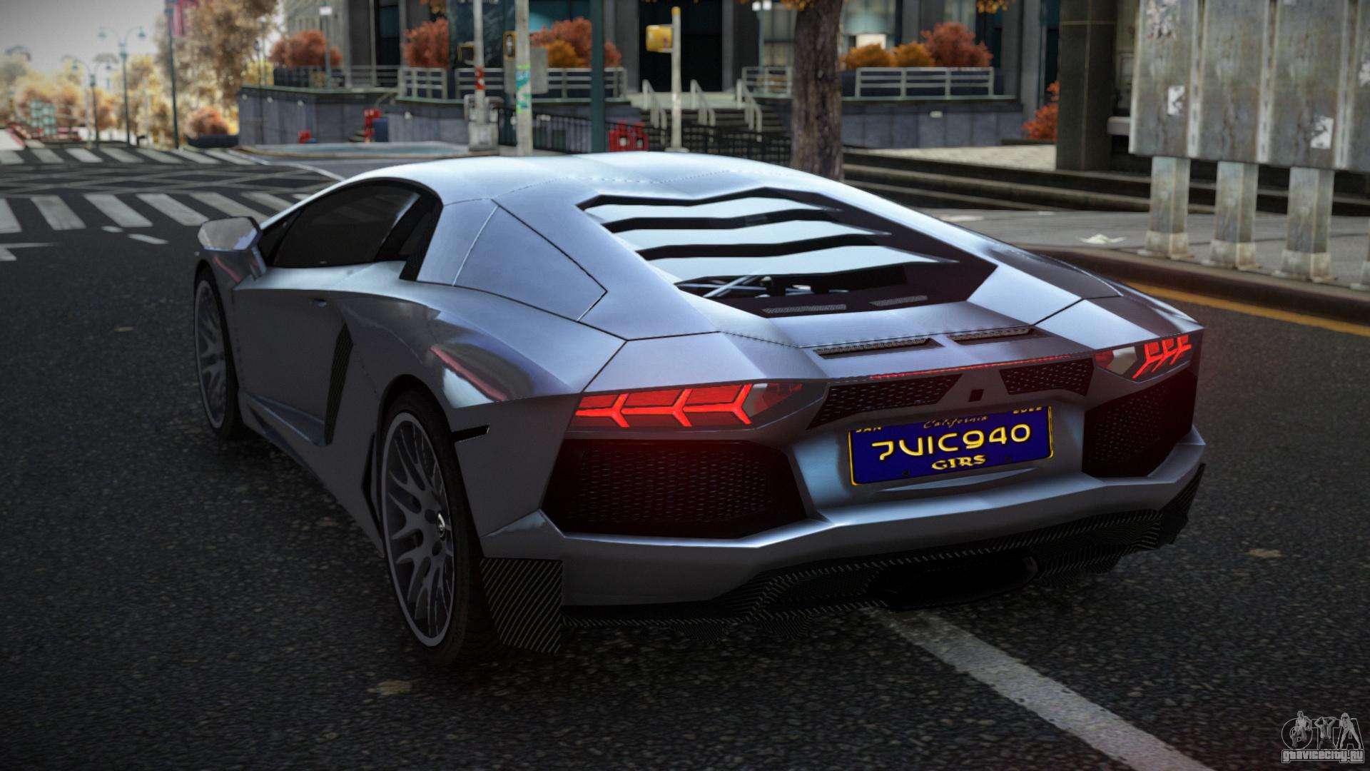 Lamborghini Aventador Rajavin для GTA 4